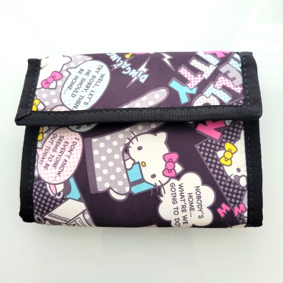 Hello Kitty | Accessories | Hello Kitty Velcro Wallet Nwot | Poshmark